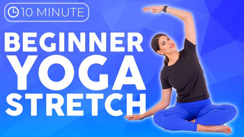 Day 1: 10 minute Yoga for Beginners STRETCH | Easy Yoga for Complete B ...