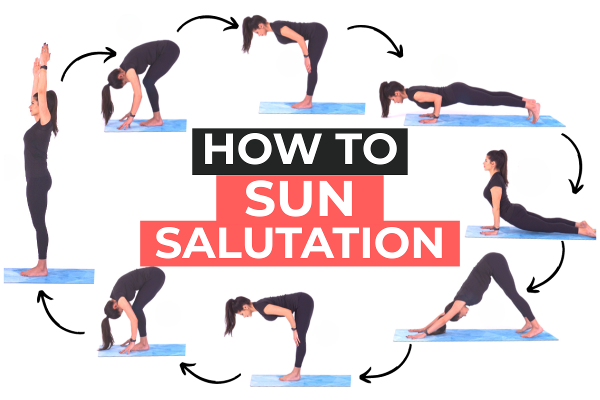 How to Do Sun Salutation A | Yoga for Beginners Pose Tutorial ...